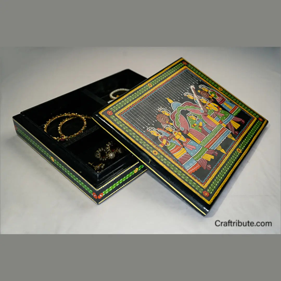 Tikuli Art – Jewellery Box -Doli – Craftribute
